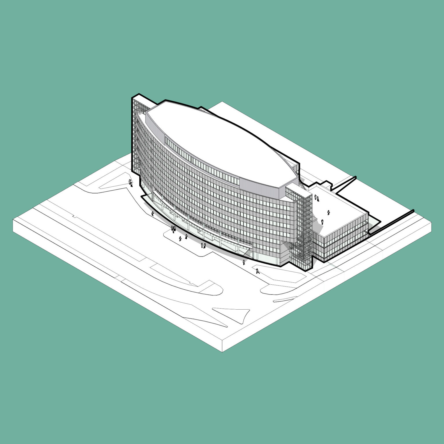 Václav Havel Airport APC Building | Exterior Redesign | V03 | Worked On ...