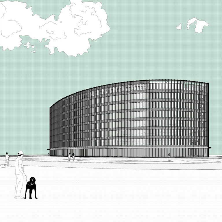 Václav Havel Airport APC Building | Exterior Redesign | V03 | Worked On ...