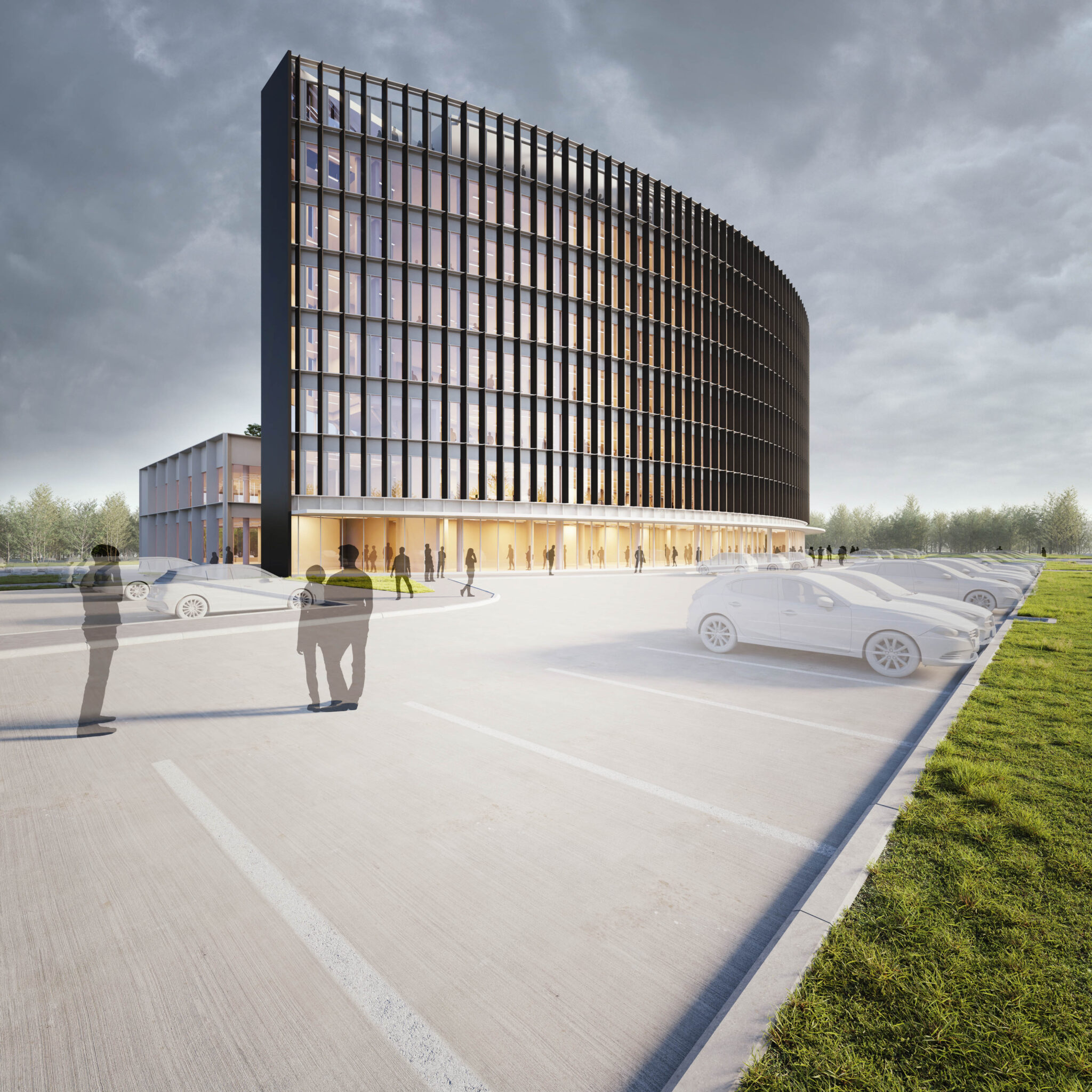 Václav Havel Airport APC Building | Exterior Redesign | V03 | Worked On ...